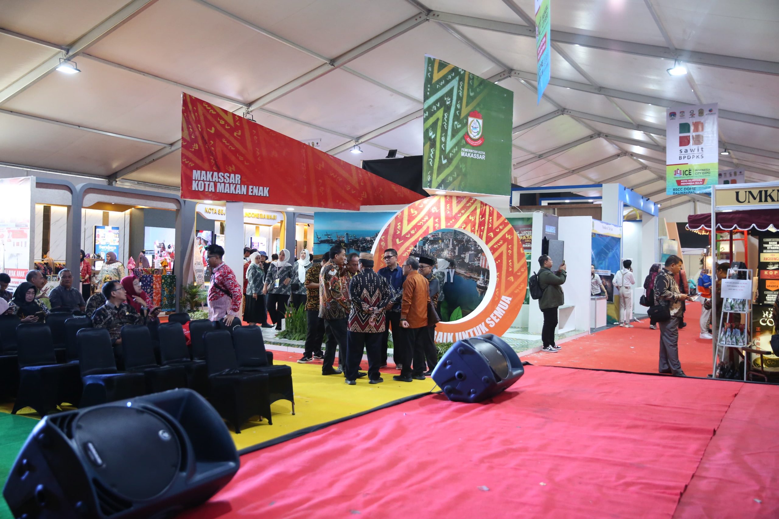 Turut Serta ICE Apeksi XVII, Booth Makassar Ramaikan ICE Apeksi XVII ...